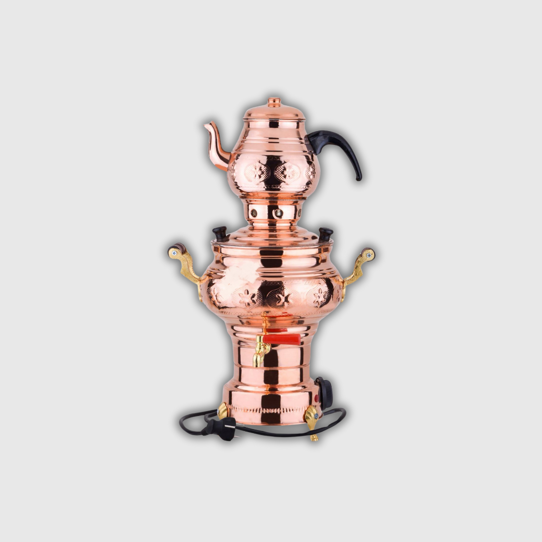 Elektrikli Bakır Semaver